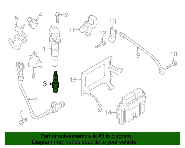 18849-11070 - Spark Plug 2016-2022 Kia | Kia.Parts Store