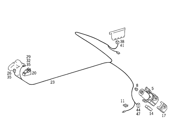 1990-2021 Mercedes-Benz Receptacle Housing 011-545-50-28 | Mercedes ...