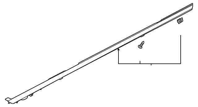 Genuine OEM Trim Molding Part# 87712-L1100 Fits 2020-2023 Hyundai ...