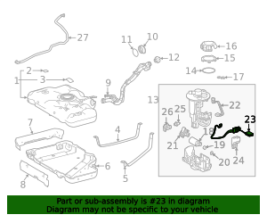 2021-2024 Toyota Sienna Fuel Sender And Hanger Assembly 83320-08040 ...