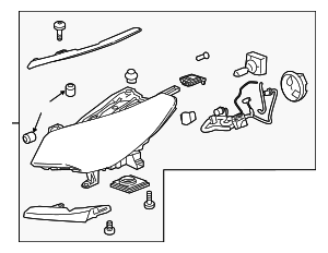 2013-2017 Buick Enclave Passenger Side Headlamp Assembly 84026397 ...