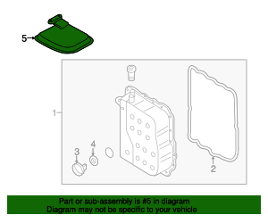 46321-3B000 - Transmission Filter 2010-2019 Hyundai | AutoNationParts.com