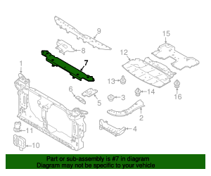 2014-2020 Infiniti Upper Support 62512-4GA0A | OEM Parts Online