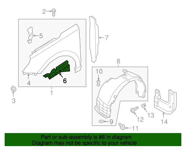 2018-2020 Hyundai Elantra GT Reinforcement 66315-G3000 | OEM Parts Online