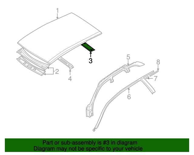 41328262669 - 2000-2006 BMW X5 Header (41-32-8-262-669) | BMW of South ...
