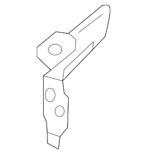 Genuine Toyota Front Brace part# 53835-02020 for 2019-2025 Toyota ...