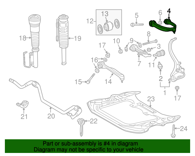 220-330-93-07 - Suspension Control Arm 2000-2006 Mercedes-Benz ...