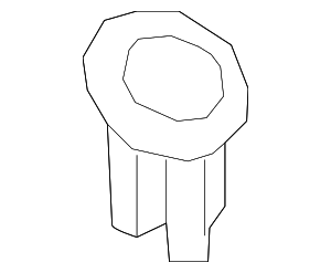 205-766-00-00-9051 - Lock Knob Bezel 2015-2023 Mercedes-Benz | Mercedes ...