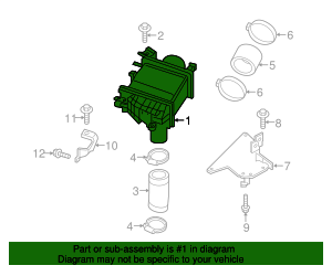 2017-2020 Infiniti Inter-Cooler 14461-5CA1D | INFINITI Parts ...