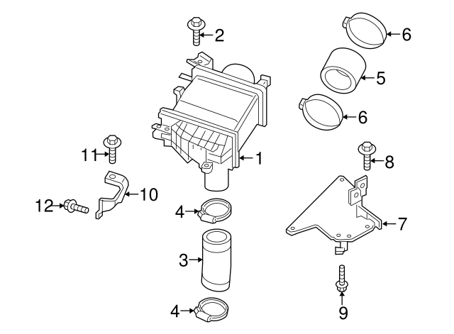 2017-2020 Infiniti Inter-Cooler 14461-5CA1D | INFINITI Parts ...