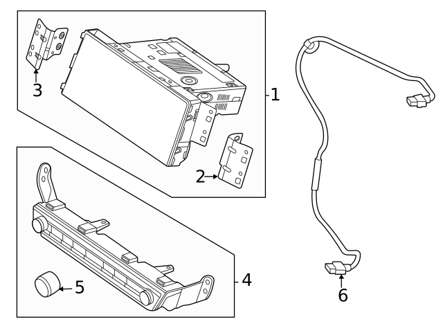2020-2021 Kia Display Switch 96540 G5200WK | TascaParts.com