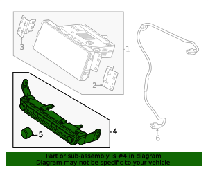 2020-2021 Kia Display Switch 96540 G5200WK | TascaParts.com