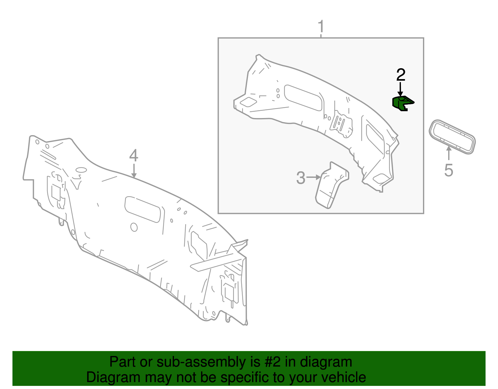 2013-2018 Toyota RAV4 Outer Panel Bracket 58385-0R030 | Toyota Parts Center