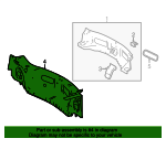 58307-0R031 - Inner Panel - 2013-2018 Toyota RAV4 | OEM Parts To You