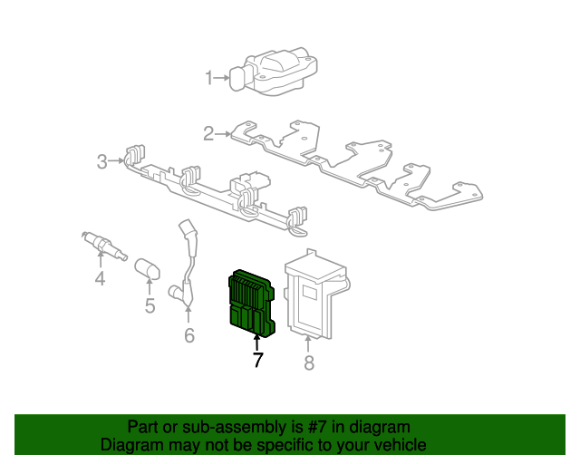 2010-2015 GM Engine Control Module Assembly 12678513 GM | GMPartsDirect.com