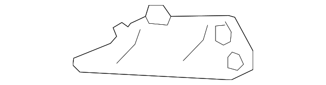 2014-2022 Mitsubishi Cover 7632B624 | Mitsubishi Parts Warehouse