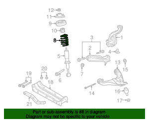 2006-2010 Ford Coil Spring 9L2Z-5310-C | AutoNationParts.com