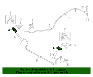 2015-2018 Porsche Macan Support 95B-955-160-D | Sunset Porsche Parts