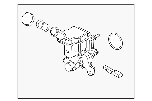 2020-2025 Nissan Versa Master Cylinder D6010-5EE0A | Sullivan Brothers ...