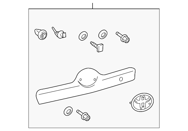2009-2010 Toyota Matrix Trim Bezel 76801-02330-J1 | Toyota Parts Center