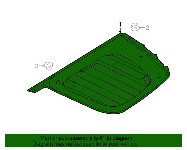 Genuine OEM Quarter Glass Part# LR099662 Fits 2017-2023 Land Rover ...