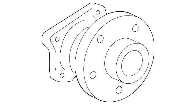 Genuine Hub & Bearing for 2010-2017 Volvo XC60 | Part# 31329971 | Over ...