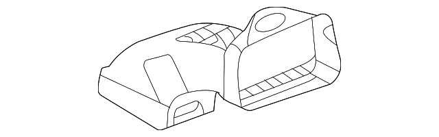 2021-2022 GM Driver Side Instrument Panel Center Air Outlet Duct ...