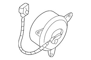 2002-2007 Mitsubishi Lancer Fan Motor MR464707 | Mitsubishi Parts Warehouse