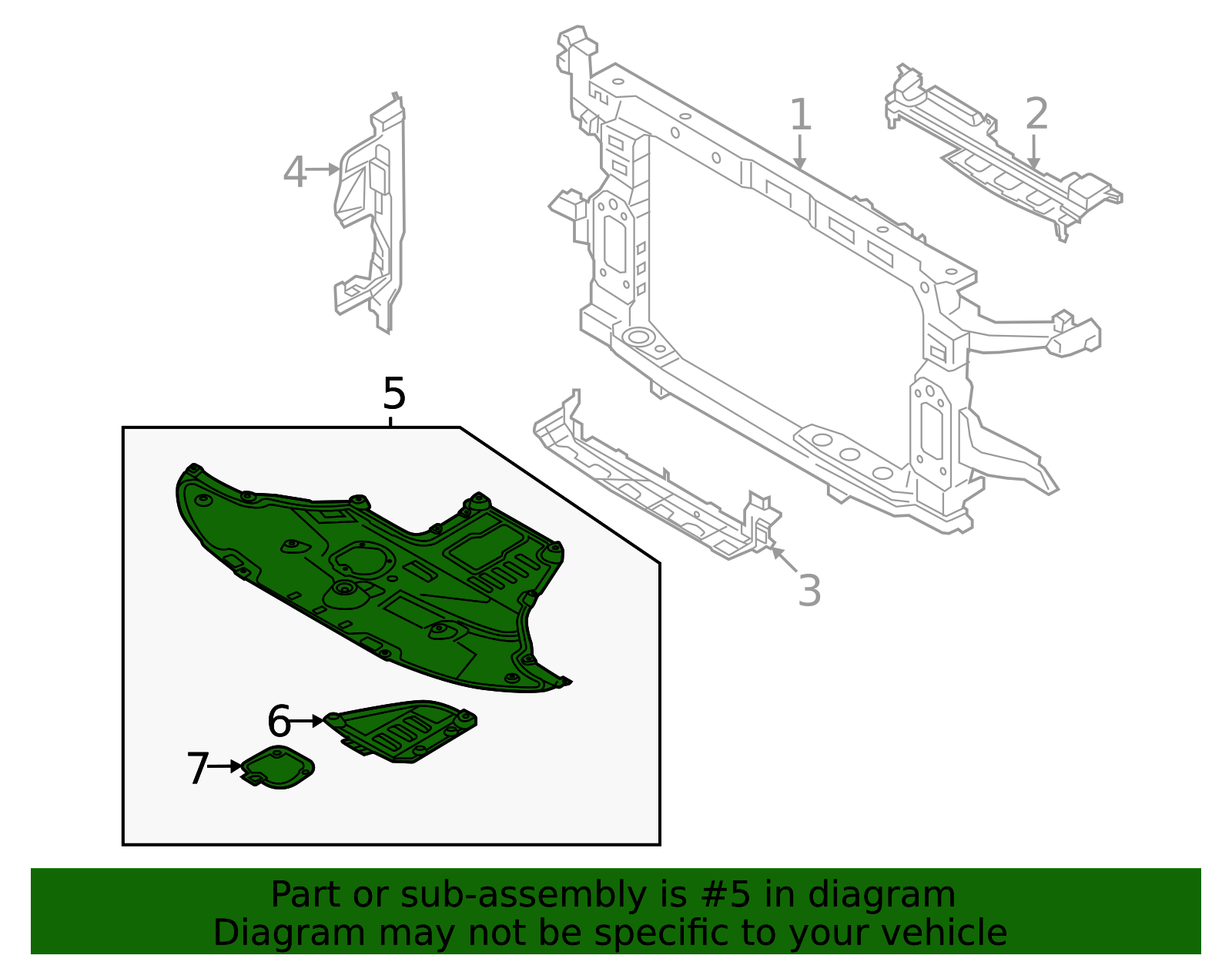 2021-2023 Hyundai Santa Fe Under Cover 29110-S2100 | Retail Performance ...