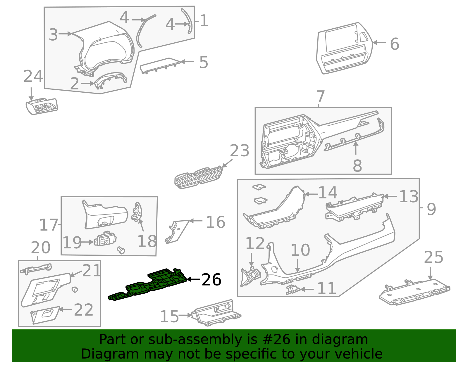 2020-2024 Toyota Highlander Under Cover 55606-0E060 | Toyota San Diego ...