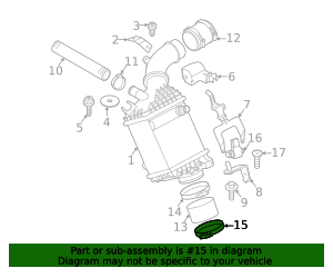 Genuine BMW 07-12-9-952-131 | Inlet Hose Clamp | FREE Shipping on Most ...