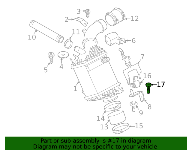 BMW OEM Pressure Sensor Screw Part# 07-14-7-194-471 | OEM Vehicle Parts