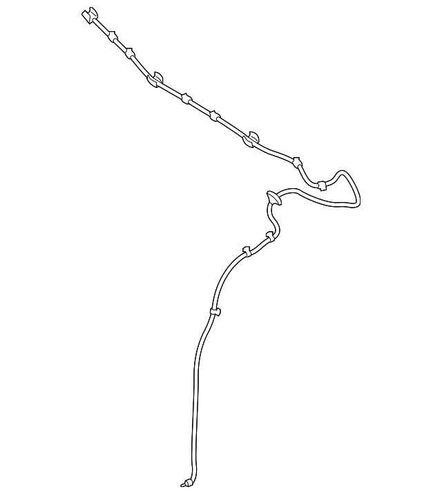 447-860-71-00 - Windshield Hood Nozzle 2019-2023 Mercedes-Benz Metris ...