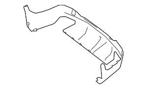 2017-2019 Mercedes-Benz GLC 300 Lower Trim Panel 253-885-28-25 | MB OEM ...