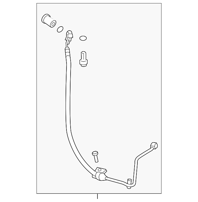49720-1PE0A - Pressure Hose - 2012-2019 Nissan | Conicelli Nissan