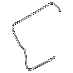 2018-2024 BMW X3 Weatherstrip 51767494945 | OEM Parts Online