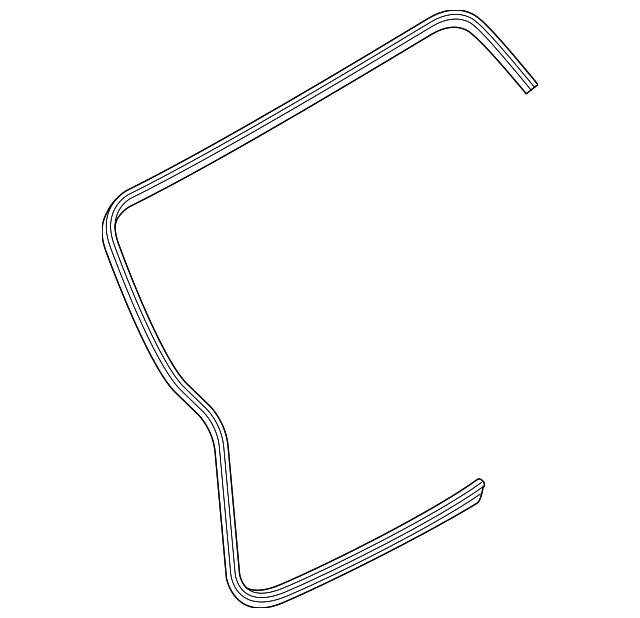 2018-2024 BMW X3 Weatherstrip 51767494945 | OEM Parts Online