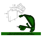 2020-2024 Chevrolet Corvette Brace 85544894 GM | GMPartsDirect.com