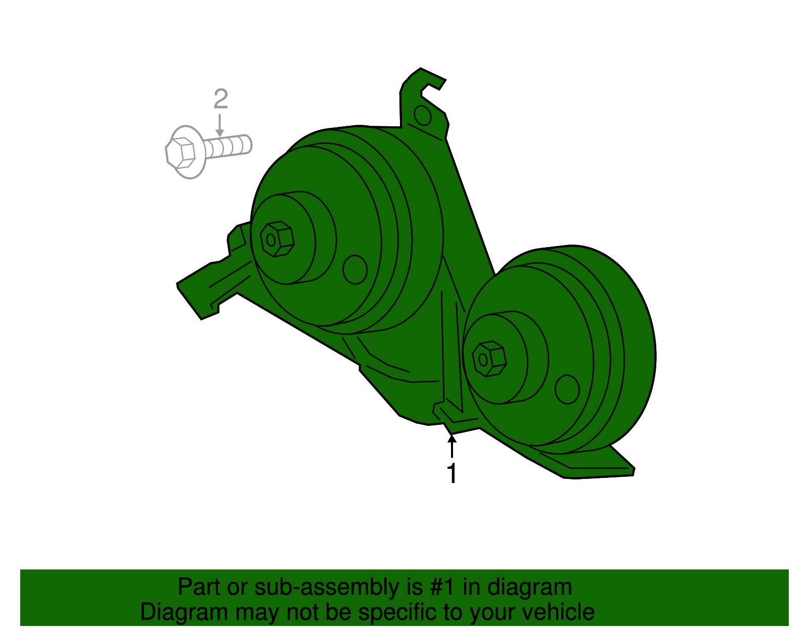 2015-2024 Ford Horn Assembly FL3Z-13832-C | TascaParts.com