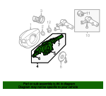 2007-2012 Nissan Frontier Combo Switch 25560-9BH0A | OEM Parts Online