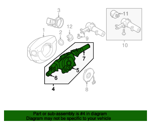 2007-2012 Nissan Frontier Combo Switch 25560-9BH0A | OEM Parts Online