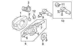 2007-2021 Nissan Angle Sensor 47945-JD00A | TascaParts.com