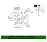 1996-2021 Nissan Ignition Switch 48750-0M010 | TascaParts.com