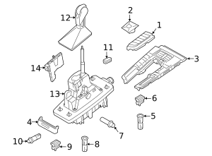 2019-2021 Porsche Macan Control Switch Assembly 95B-907-040-BN-DML ...