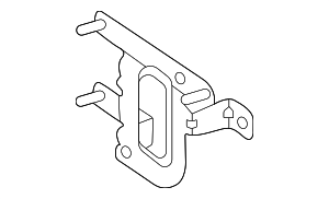 2021-2024 Mercedes-Benz GLE 63 AMG® S Distance Sensor Support Bracket ...