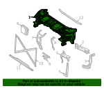 167-620-99-00 - Upper Tie Bar 2020-2024 Mercedes-Benz | Mercedes-Benz ...