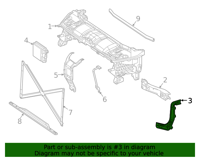 1676265100 - Outer Bracket 2020-2021 Mercedes-Benz | Mercedes-Benz USA ...