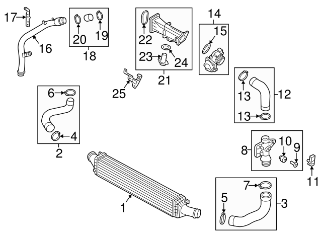 8K0-145-673-AB - Pressure Pipe 2014-2015 Audi Q5 | Audi OEM Parts
