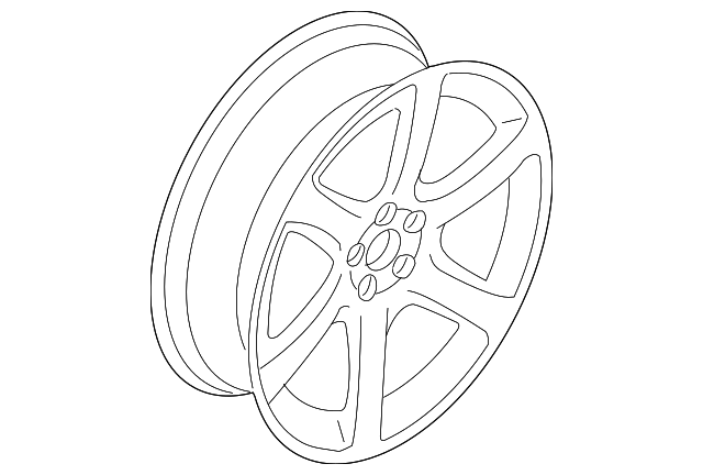 2007-2014 Volvo XC90 Aluminum Rim Camulus 7 X 18in 30671513 ...