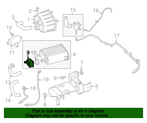 2006-2024 Mopar Evaporative Emissions System Leak Detection Pump ...